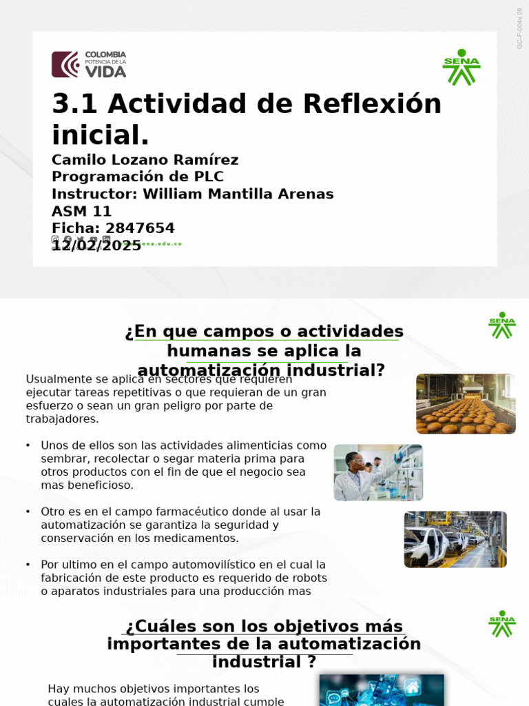3.1 Actividad de Reflexion Inicial | PDF | Informática