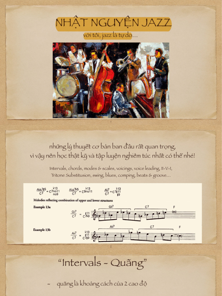 NH T Nguy N Jazz: V I Tôi, Jazz Là T Do | PDF