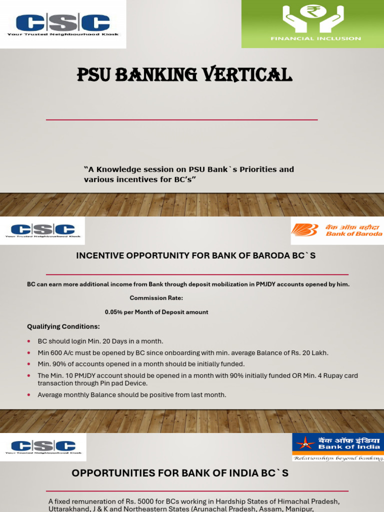 PSU Banks Incentive Structure | PDF | Banking | Economies