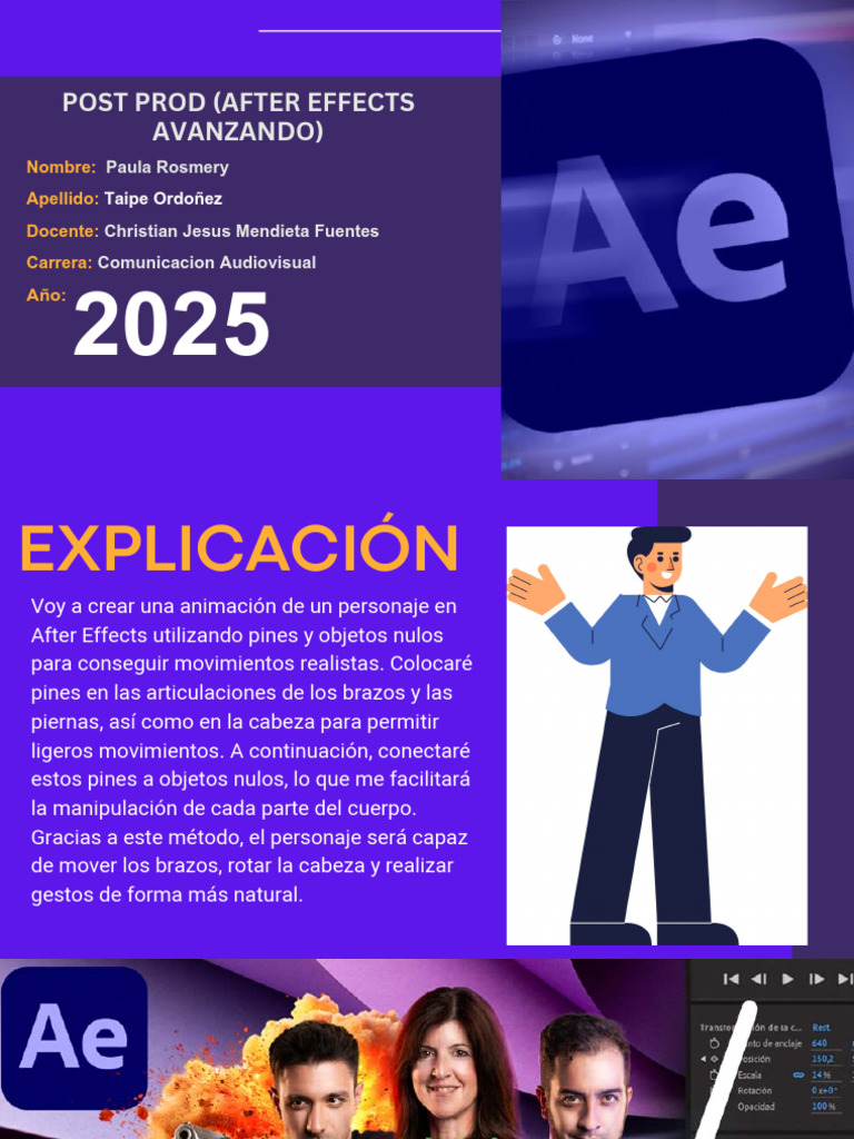 Animación de Personaje en After Effects | PDF