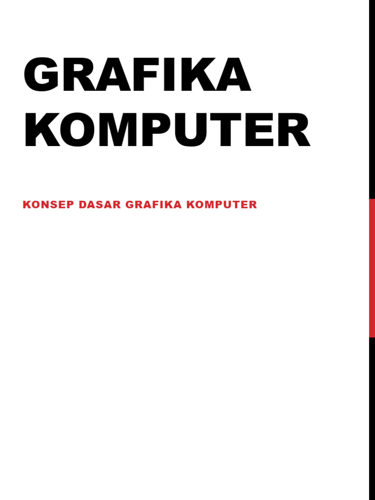 Computer Graphic | PDF