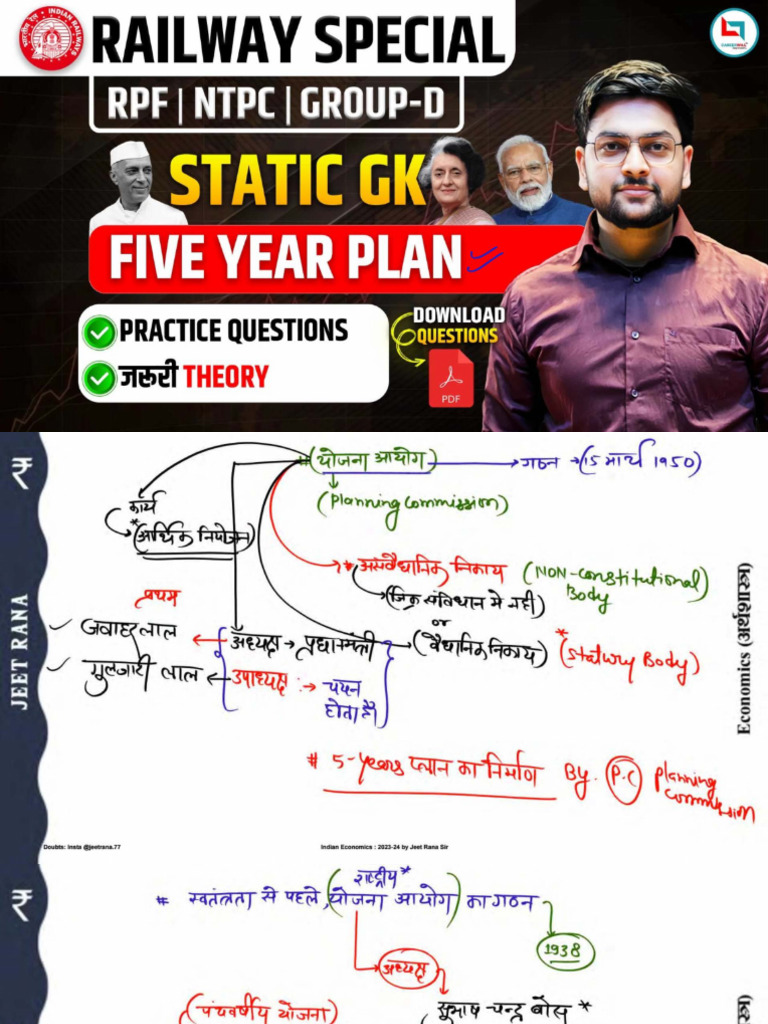 5 Year Plan-Jeet Rana GS | PDF