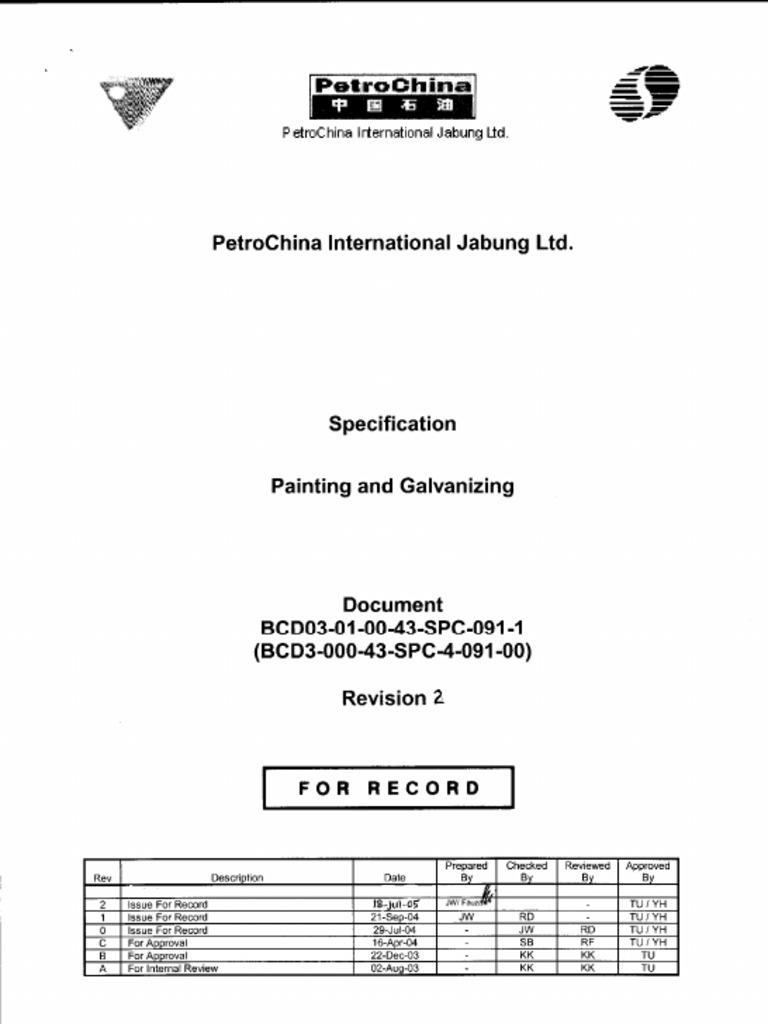 23 BCD3-000-43-SPC-4-091-00-2-IFR Painting | PDF
