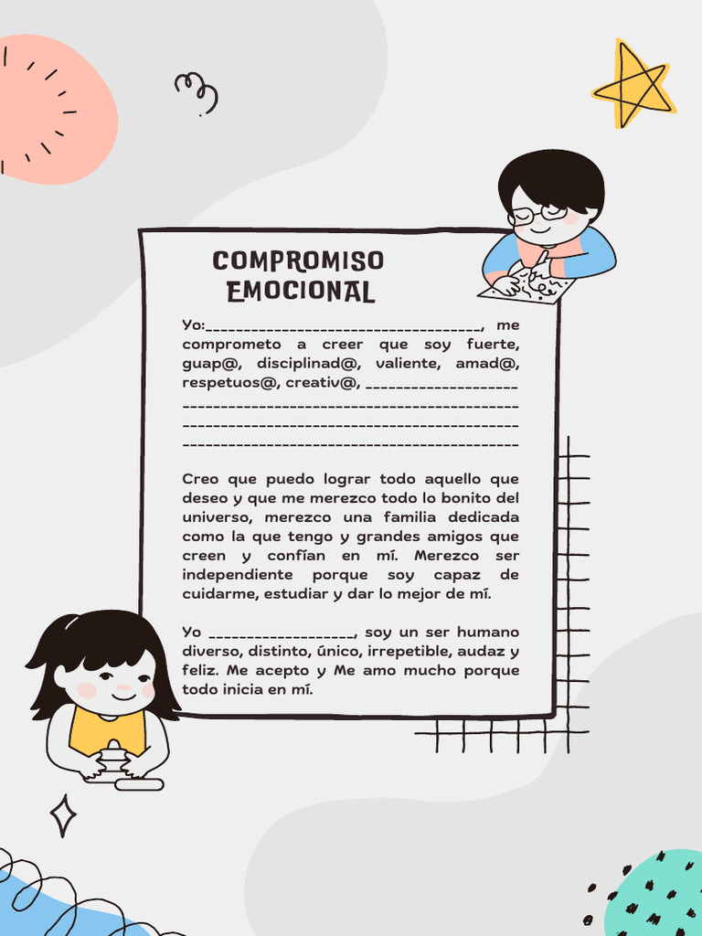 Compromiso Emocional | PDF