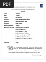 Minit Mesyuarat RMT 2024 | PDF