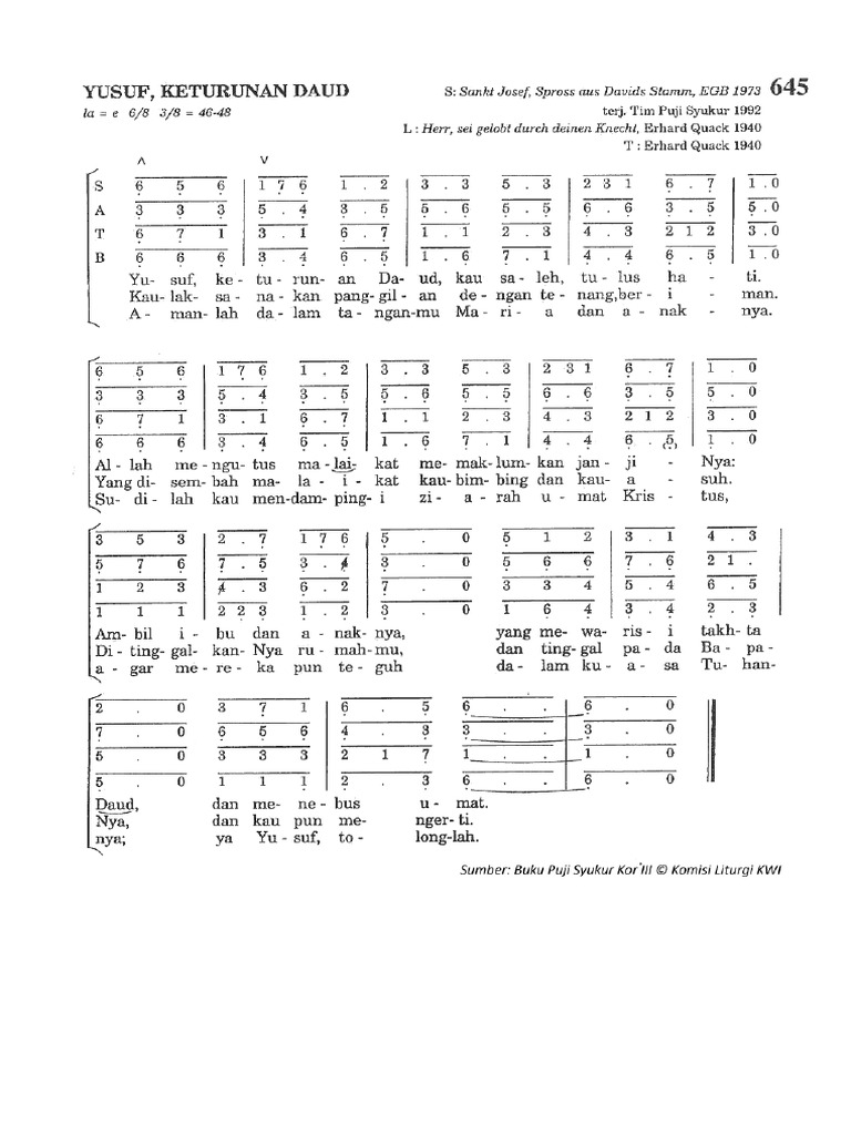 643 Yusuf Keturunan Daud | PDF