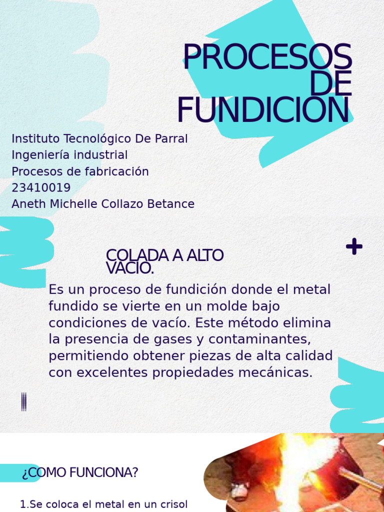 Procesos de Fundicion | PDF | Rieles | Materiales