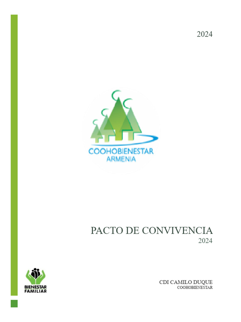 Pacto de Convivencia Camilo Duque | PDF