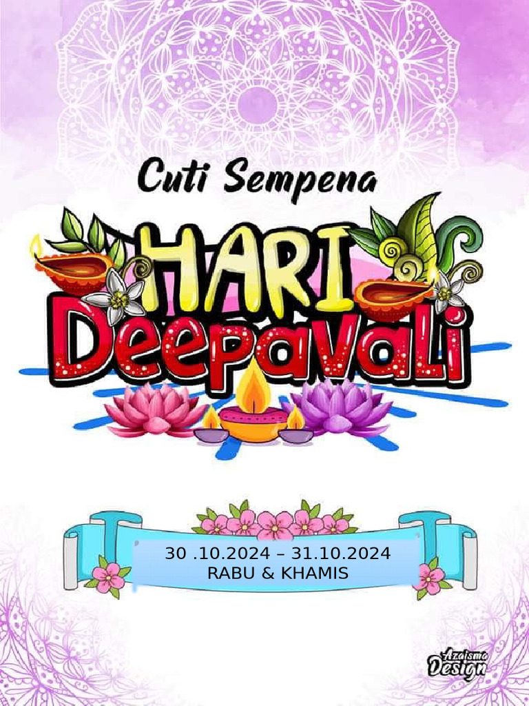 Cuti Deepavali | PDF