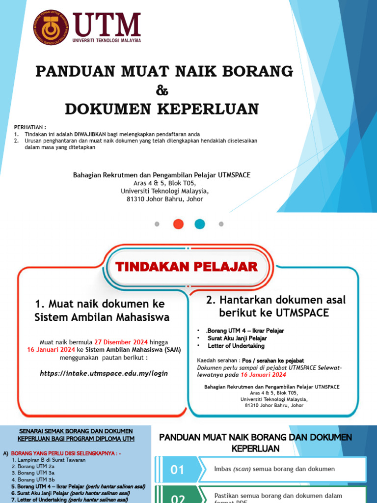 Panduan Muat Naik Dokumen | PDF