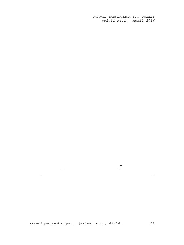 Paradigma Membangun Generasi Emas 2045 D | PDF