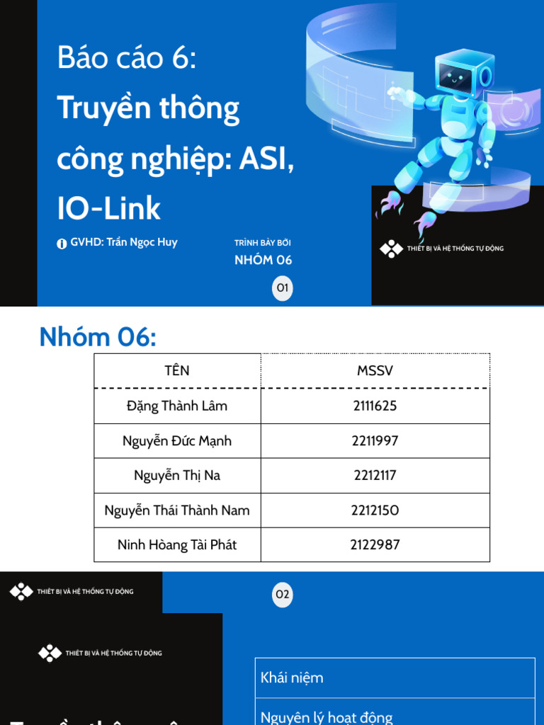 TBHT BCC2 Iolink&asi Nhom6 L01 | PDF