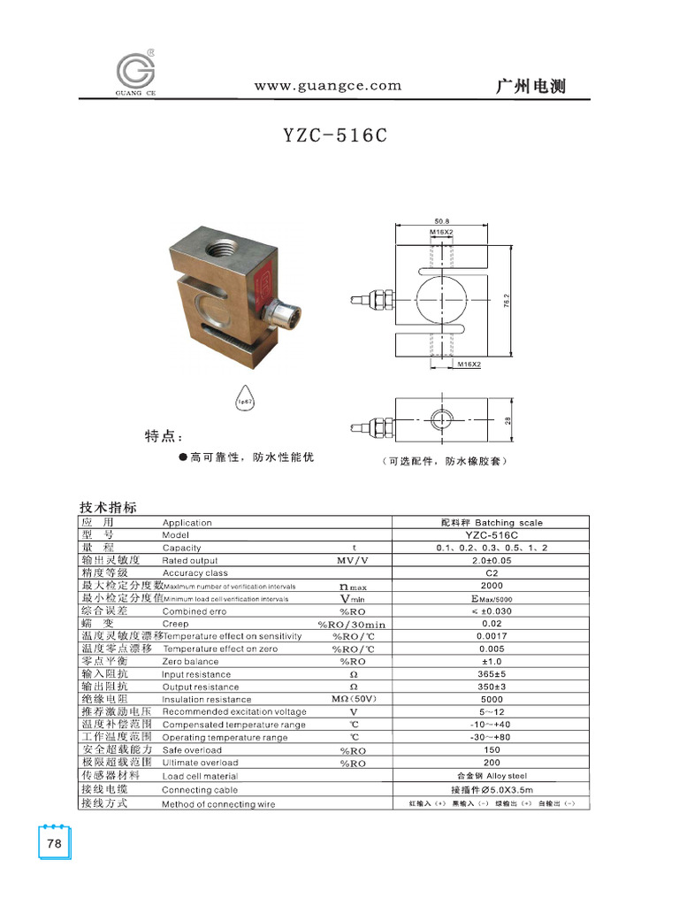 Yzc 516C | PDF
