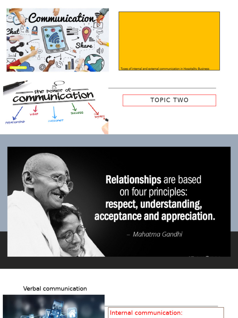 2.2 Types of Internal and External Communication in Hospitality ...