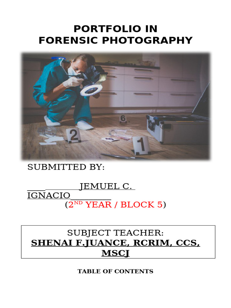 Portfolio Template | PDF