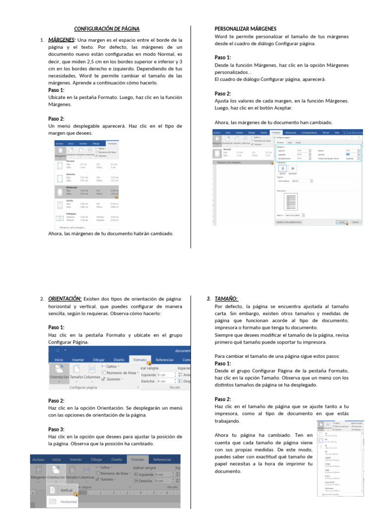 Configuración De Página Pdf Impresora Computación