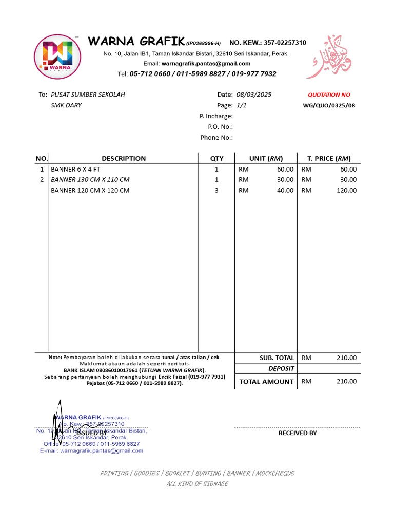 Quo 0325 08 - Pss Smkdary - Google Sheets | PDF