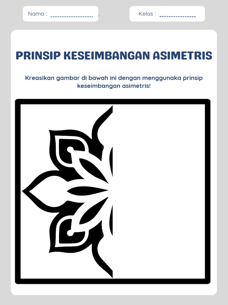 Prinsip Keseimbangan Asimetris | PDF