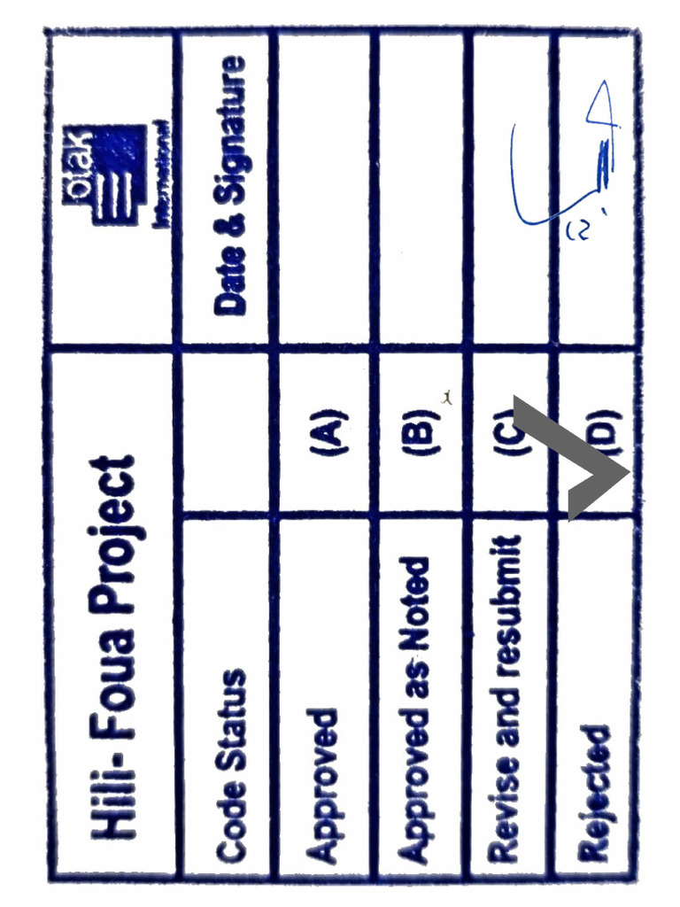 Seal With Sign - Code-D | PDF