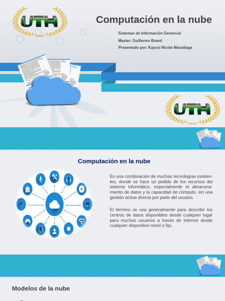 Computación en La Nube | PDF | Computación en la nube | Software como servicio