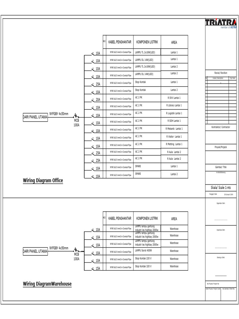 Wirring Diagram-Triatra Ok | PDF