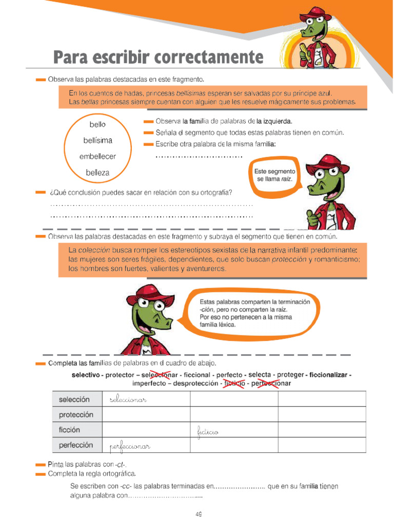 CUADERNO PARA LEER Y ESCRIBIR EN QUINTO - Parte2 1 | PDF