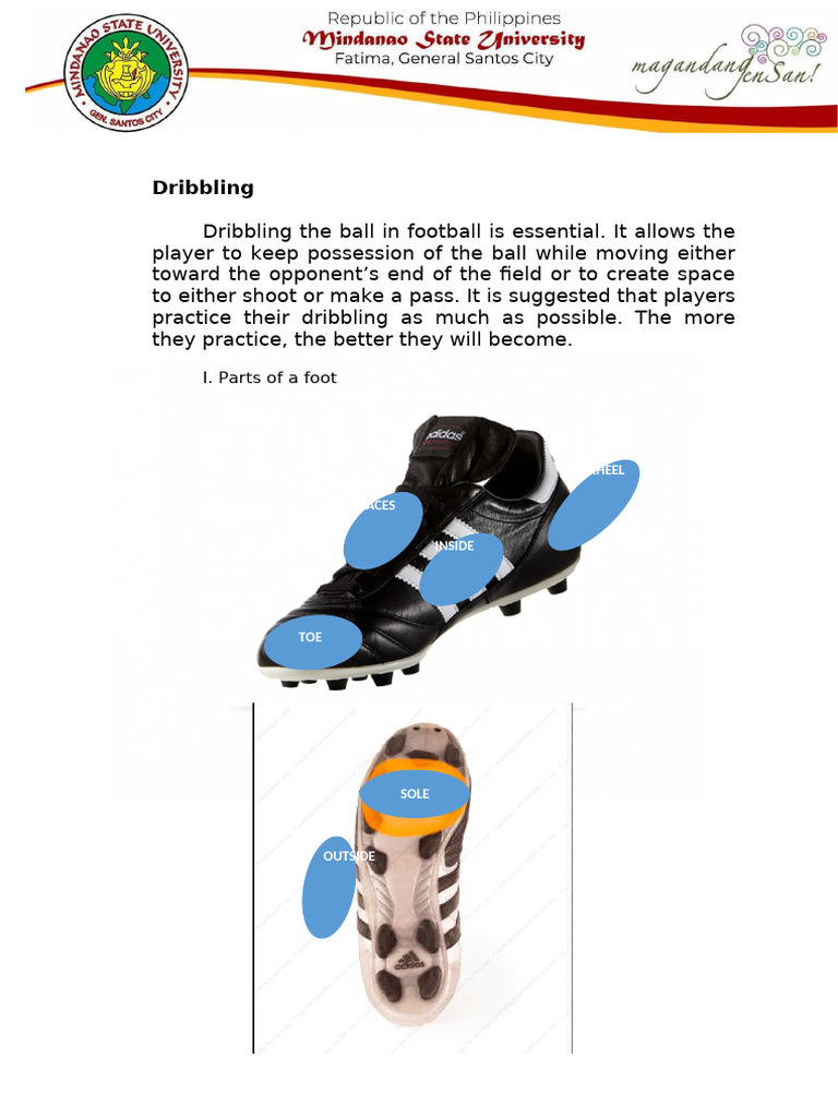Football Dribbling Techniques Guide | PDF