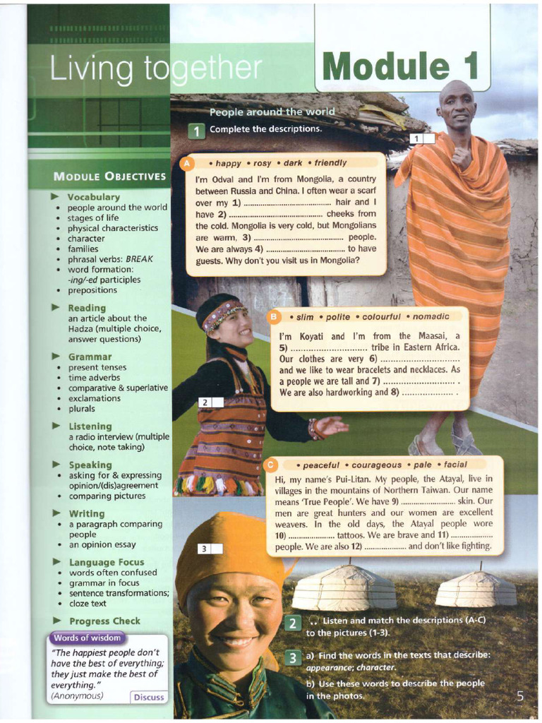 On Screen B1+ Students Book-7-9 | PDF