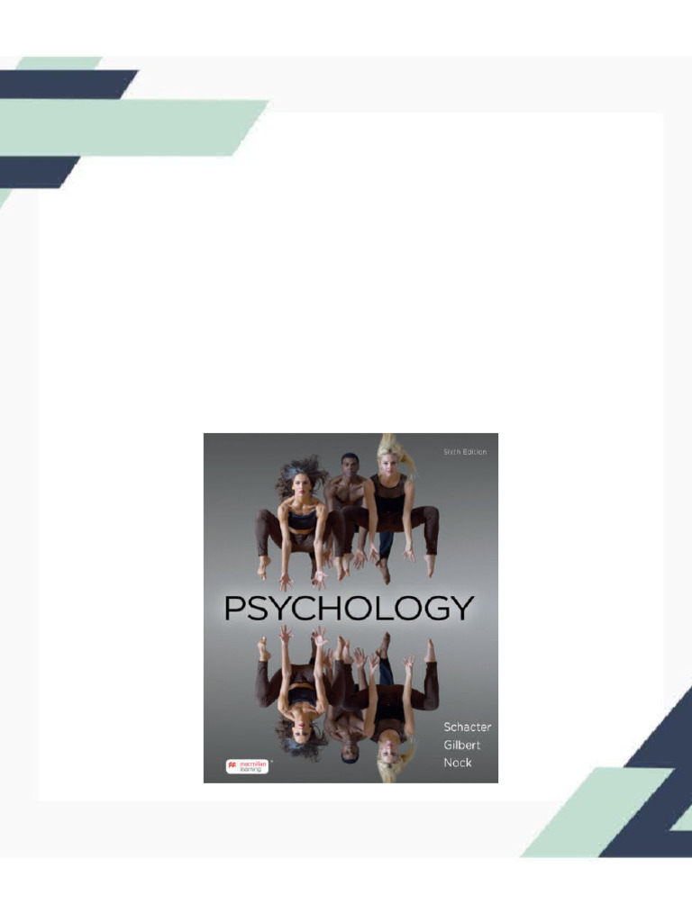 Psychology Sixth Edition Daniel L. Schacter - The Ebook in PDF/DOCX ...