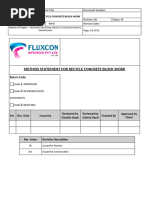 Checklist For Brickwork | PDF | Brick | Masonry