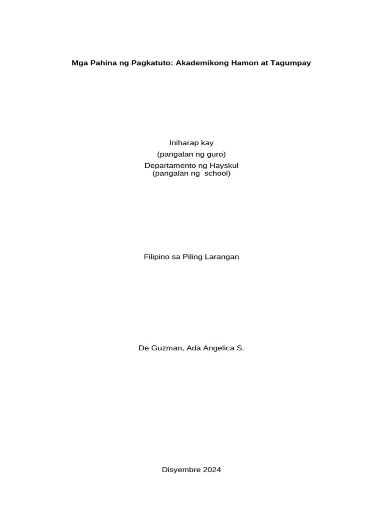 Filipino portfolio copy | PDF