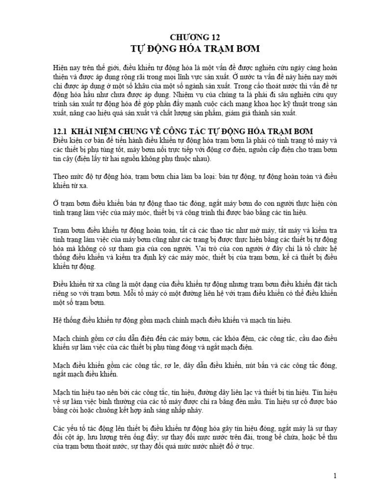 14 Chuong 12 Tu Dong Hoa Tram Bom | PDF