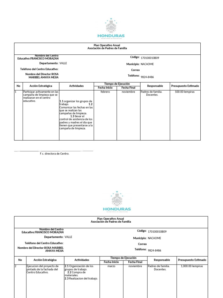 Poa - Apf 2025 170100010B09 | PDF