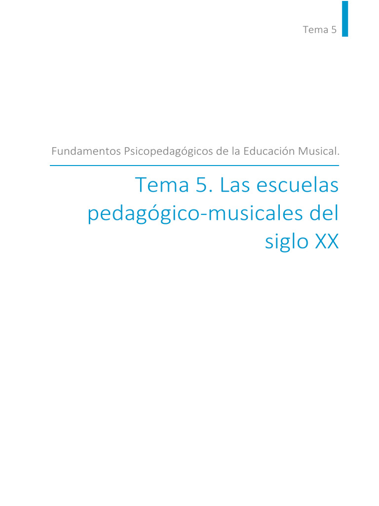 Fundamentos T5 | PDF | Ritmo | Clave