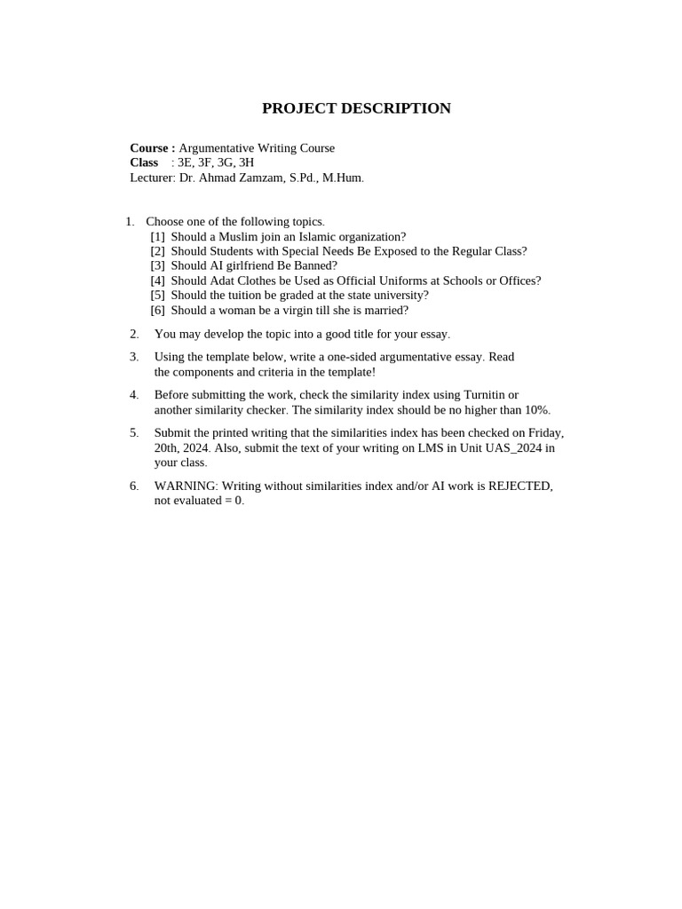 Argumentative Writing Course Guide | PDF | Evidence | Argument