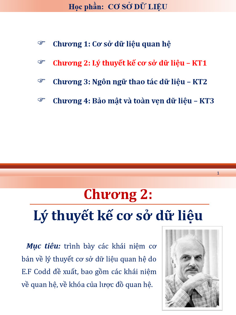 Update Bai Giang CSDL Chuong 2 | PDF