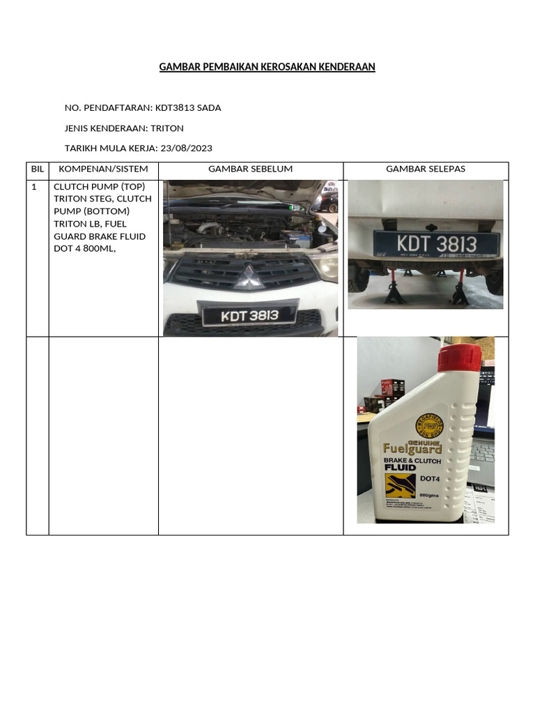 Contoh Bill Claim | PDF