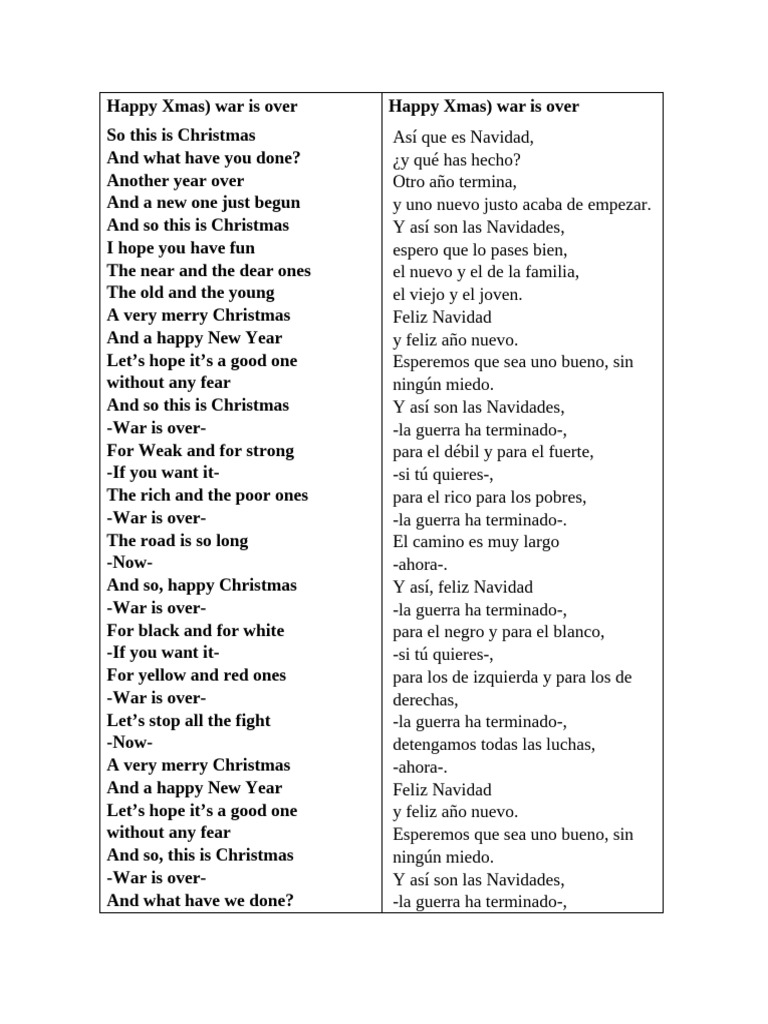 Happy Xmas | PDF | Grabación de sonido | Música grabada