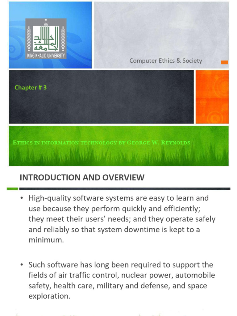 CH 3 1 Software Development | PDF | Software | Safety
