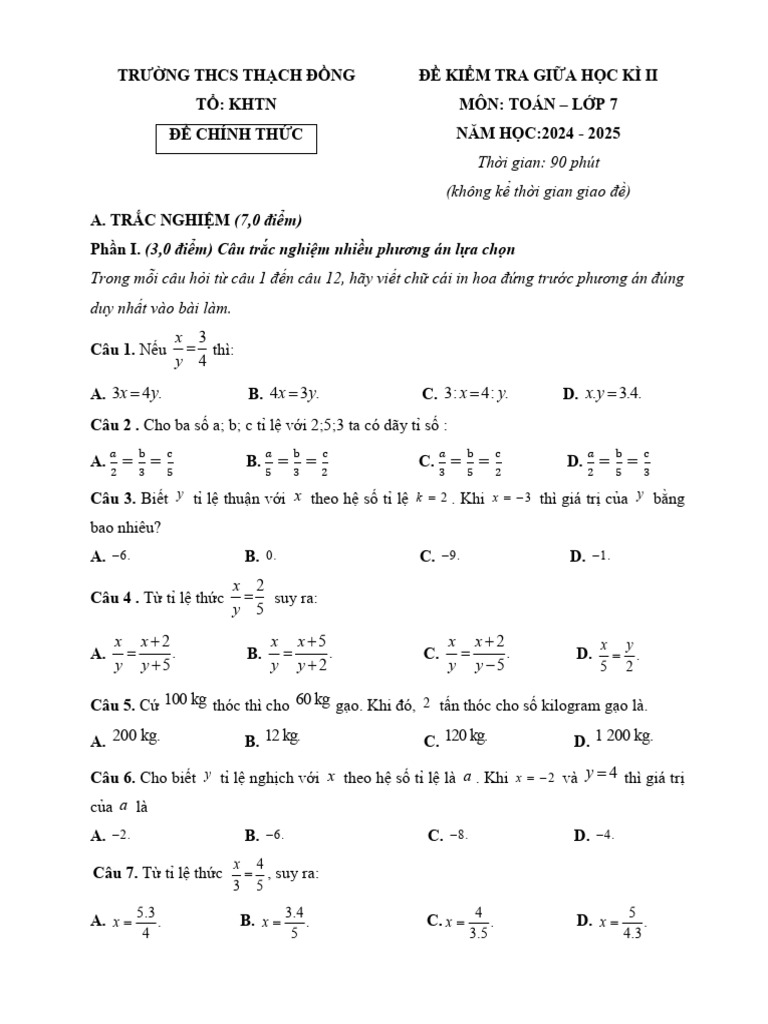 de-giua-hoc-ki-2-toan-7-nam-2024-2025-truong-thcs-thach-dong-phu-tho | PDF