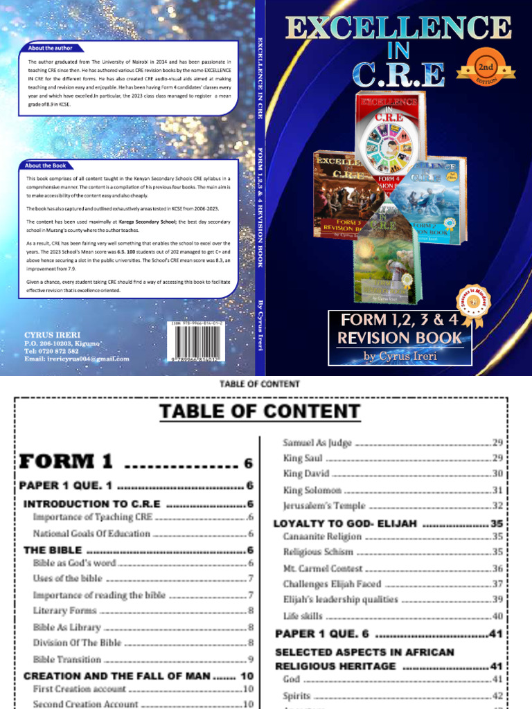 Excellence in Cre Form 1,2,3 & 4 BK Preview | PDF | Abraham | Sarah