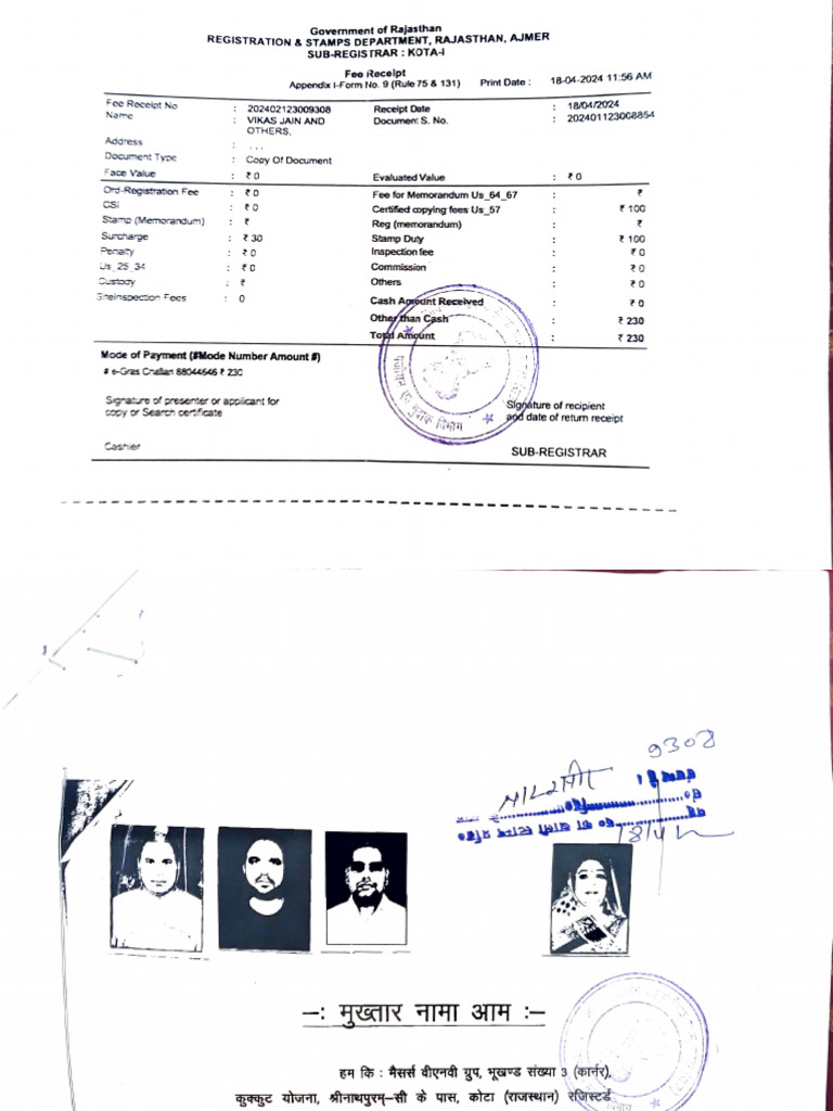 Registered POA | PDF | Business Documents