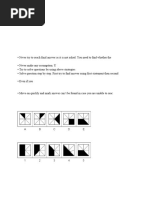 Abstract Reasoning Questions and Answer Key | PDF | Cognitive Science