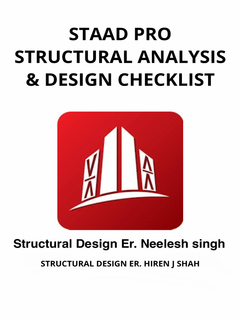 Staad_pro_checklist | PDF