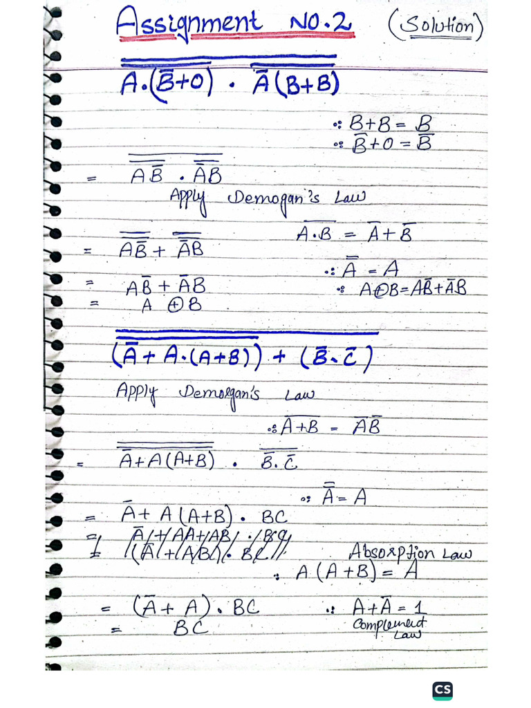 DLD Assignment 2 solution | PDF