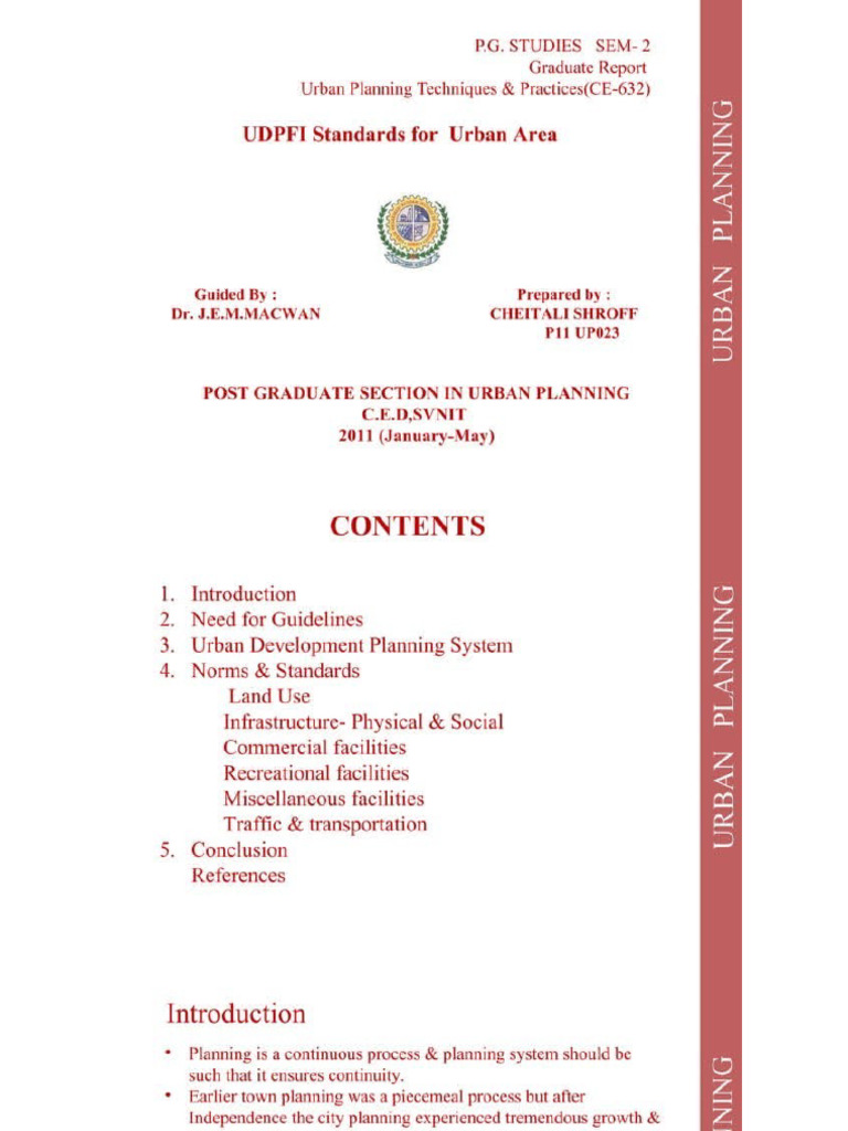 Urdpfi Guidelines | PDF