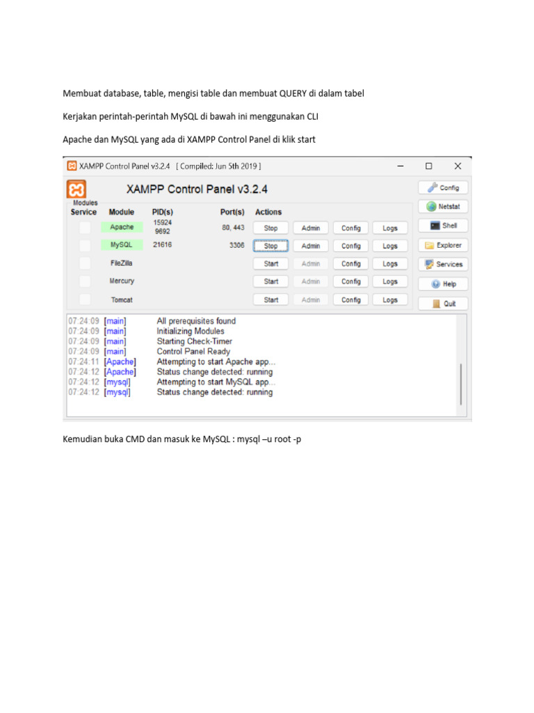 Membuat Database Siswa Fix | PDF