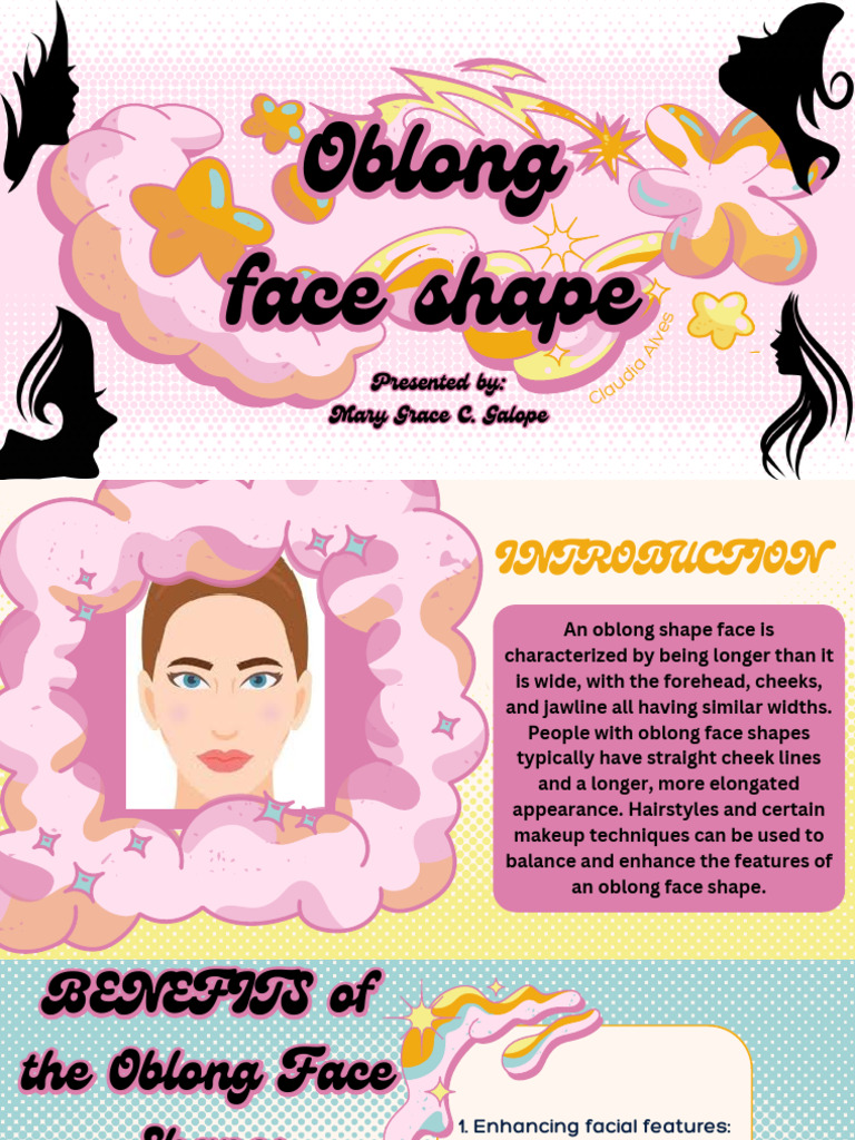 Corrective Oblong Face Shape Make Up | PDF | Cosmetics | Body Art