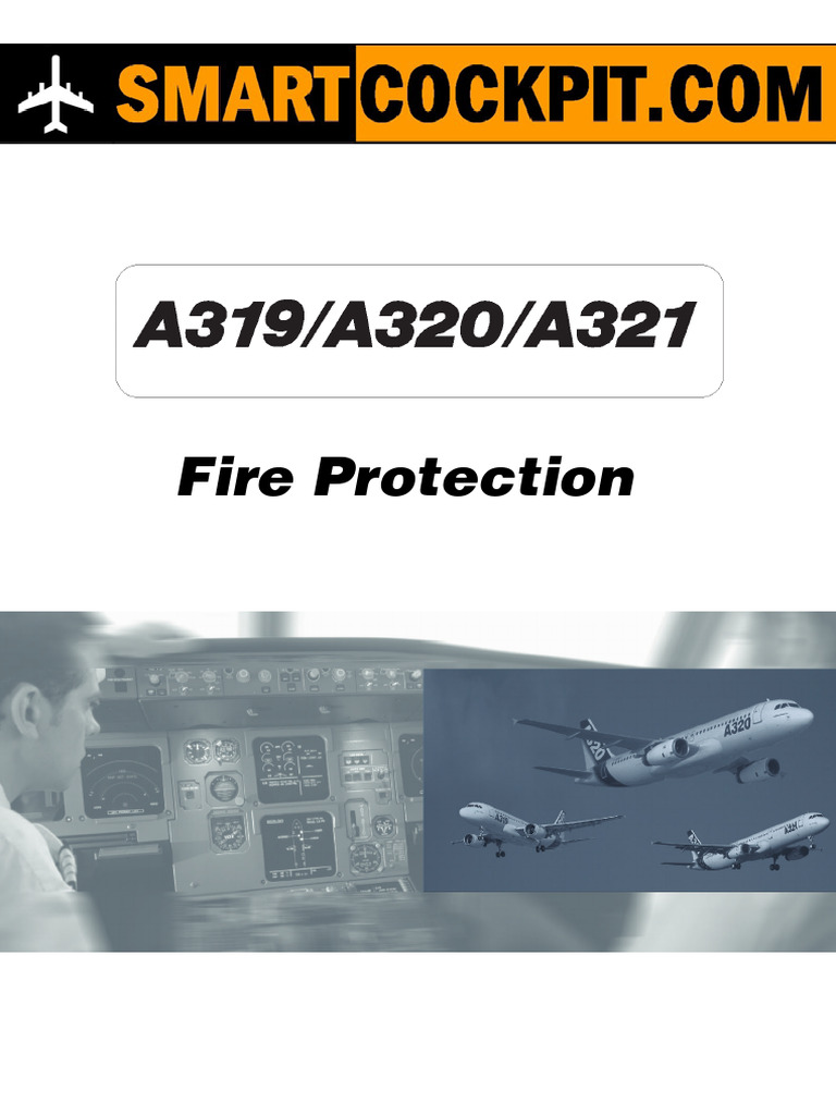 A319-320-321 Fire Protection Guide | PDF | Aviation | Airbus