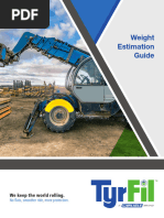 Tyrfil - Standard Flatproofing Weight Chart Tyrfil - Standard ...